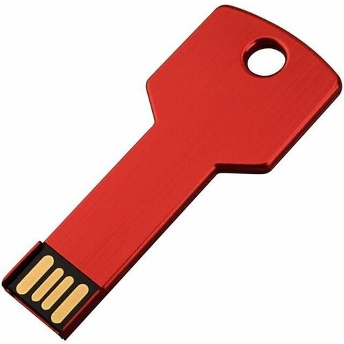 Подарочный USB-накопитель ключ красный 4GB оригинальная сувенирная флешка