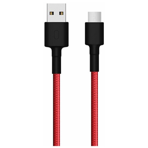 Дата-кабель Xiaomi Mi USB Type-C Braided Cable SJX10ZM, 100см, красный