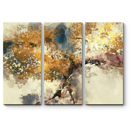 Модульная картина Осеннее дерево160x115