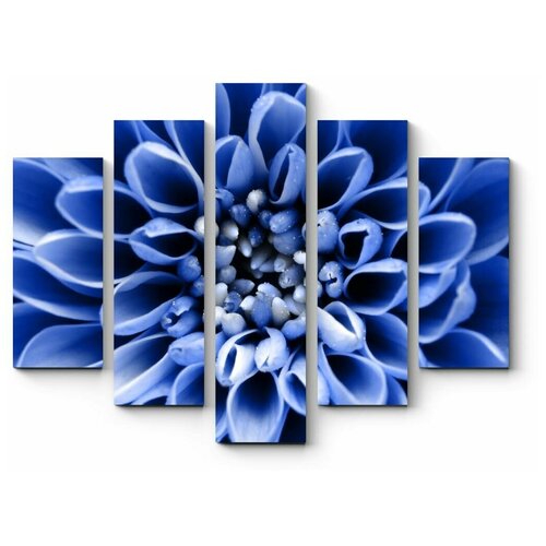 Модульная картина Запах синего105x84