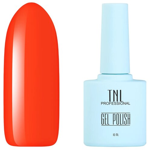 TNL Professional гель-лак для ногтей 8 Чувств, 10 мл, 46 г, №141 - Оранжевая глазурь