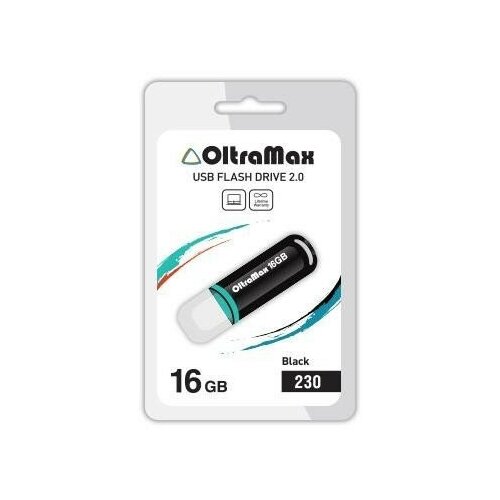 USB флэш-накопитель (OLTRAMAX OM-16GB-230 черный)