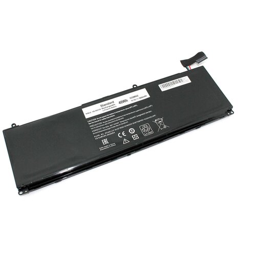 Аккумулятор (АКБ, аккумуляторная батарея) N33WY для ноутбука Dell Inspiron 11 3000, 11.1В, 3600мАч, черный