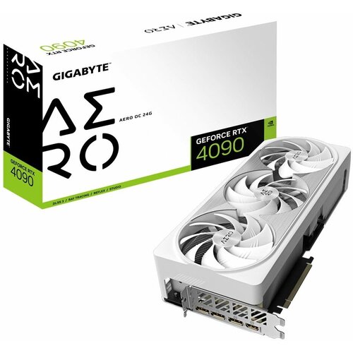 Видеокарта Gigabyte RTX4090 AERO OC 24GB GDDR6X 384-bit HDMI 3xDP RTL