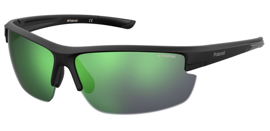 Солнцезащитные очки мужские Polaroid PLD 7027/S зеленые