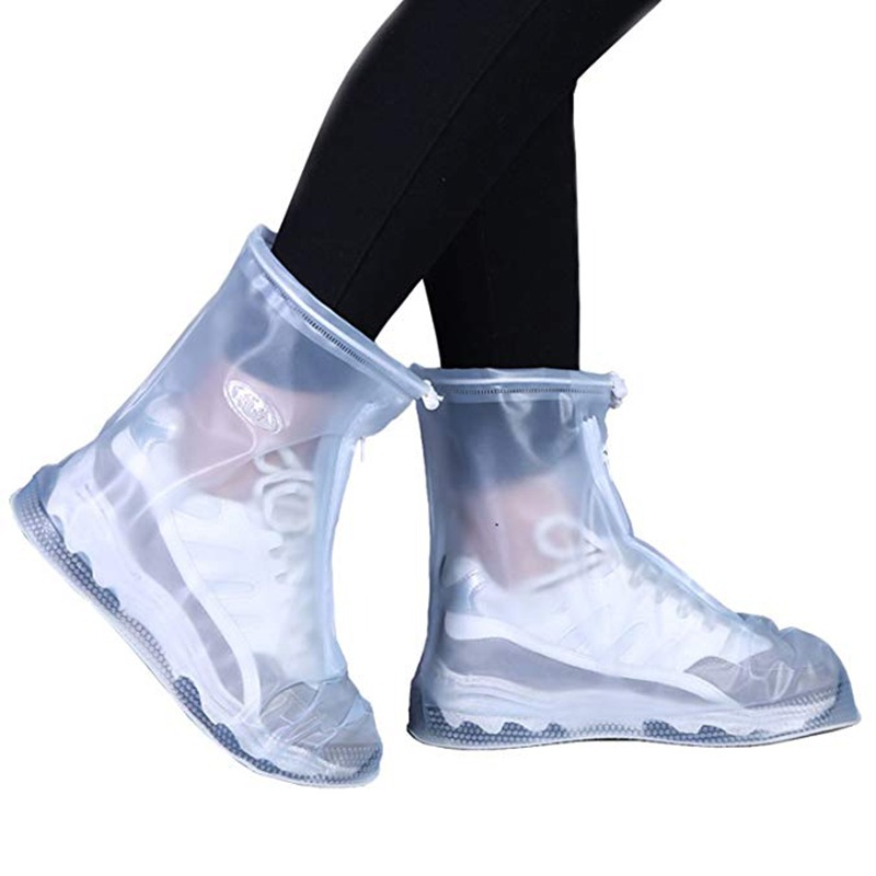 Защитные чехлы для обуви на замке белые XXL