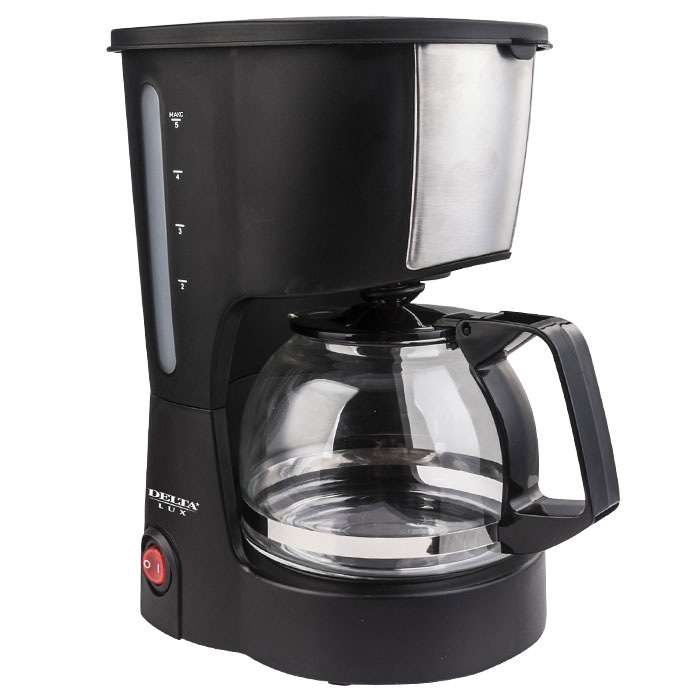 Кофеварка капельного типа DELTA LUX DL-8161 Black