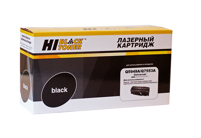 Картридж для лазерного принтера Hi-Black №49A / №53A Q5949A / Q7553A Black