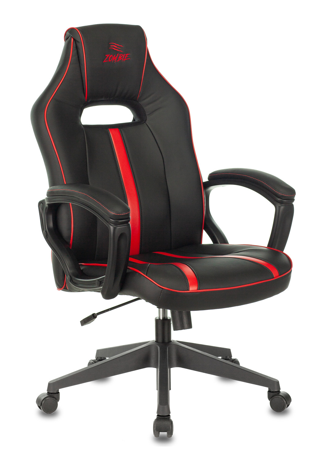Кресло игровое ZOMBIE VIKING ZOMBIE A3 RED черный/красный искусственная кожа