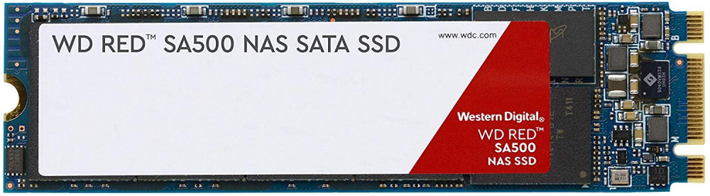 SSD накопитель WD Red SA500 M.2 2280 1 ТБ (WDS100T1R0B)