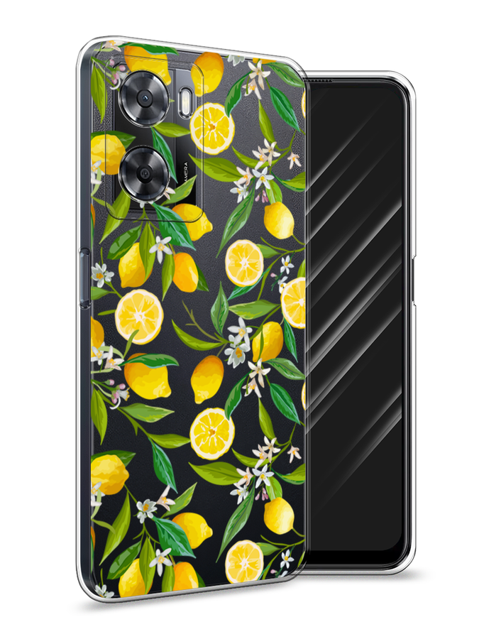 Чехол Awog на Oppo A77s 4G "Сочные лимоны"