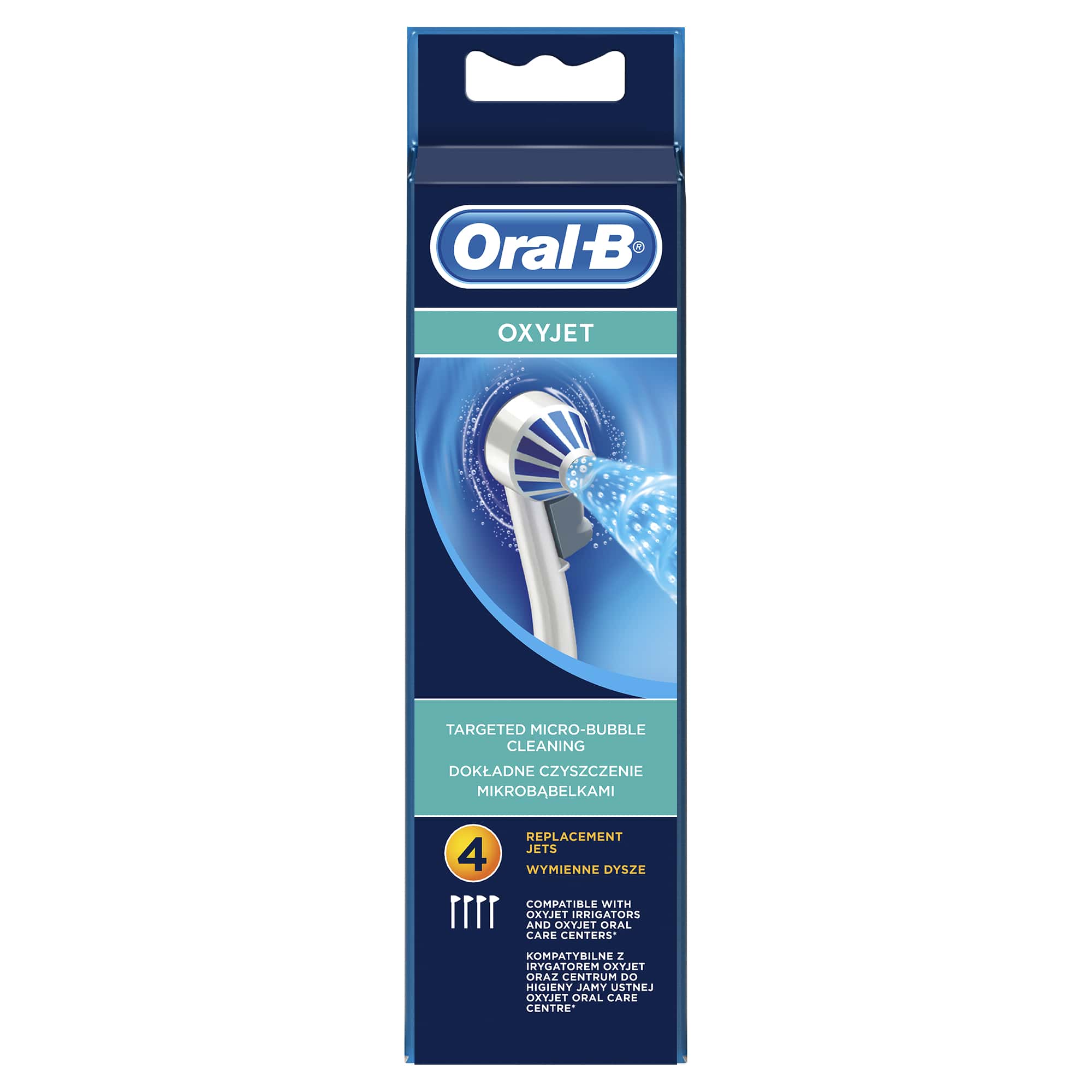 Насадка для ирригатора Braun Oral-B OxyJet ED 17 4 шт