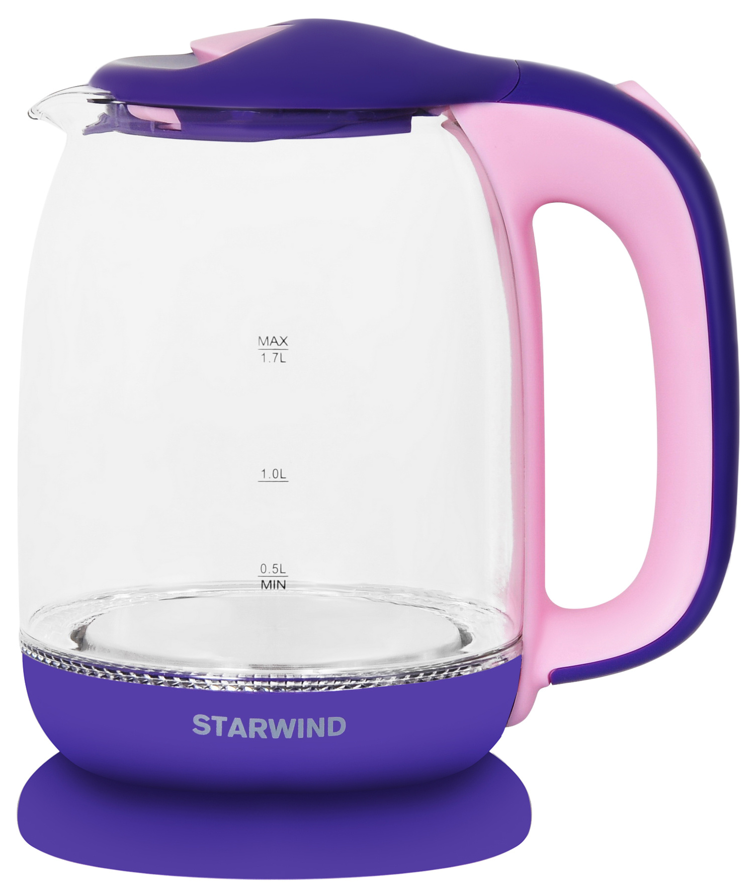 Чайник электрический STARWIND SKG1513 1.7 л Purple