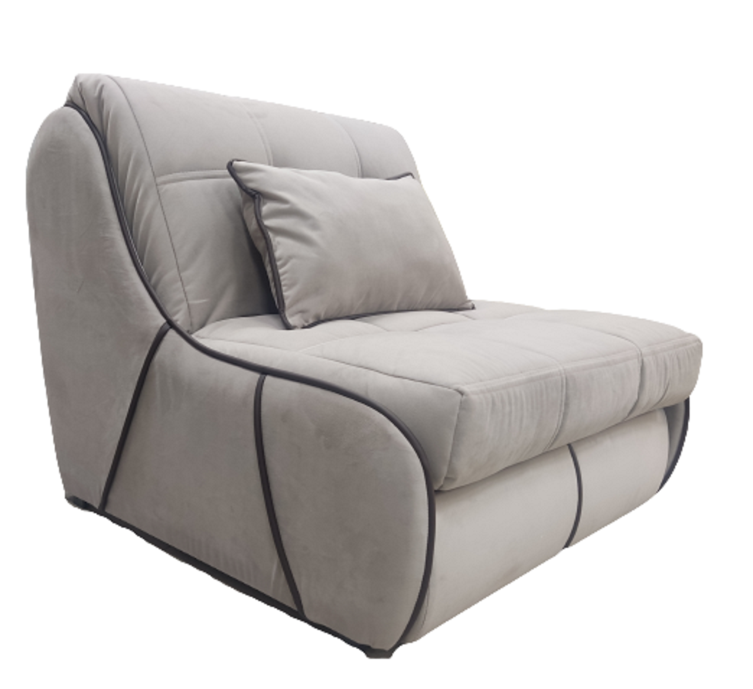 Кресло-кровать, RELAX, Рио 0.8 светло-серый