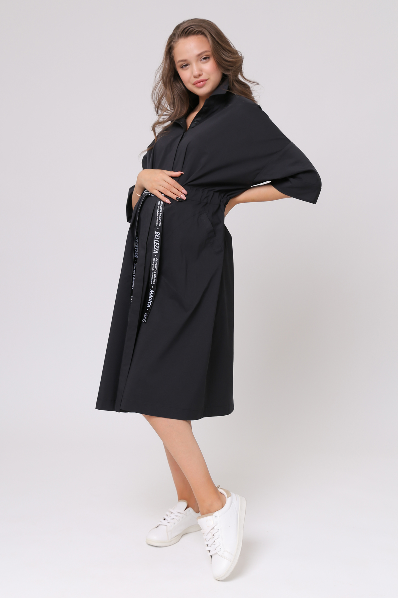 Платье для беременных женское Magica bellezza 08-40722MB черное M/L