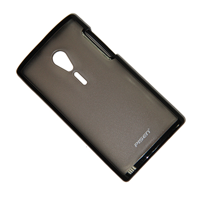 Чехол для Sony LT28i (Xperia ion) задняя крышка пластиково-силиконовый Pisen <черный>
