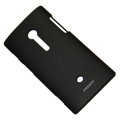 Чехол для Sony LT28 задняя крышка пластиковый Pisen <черный>