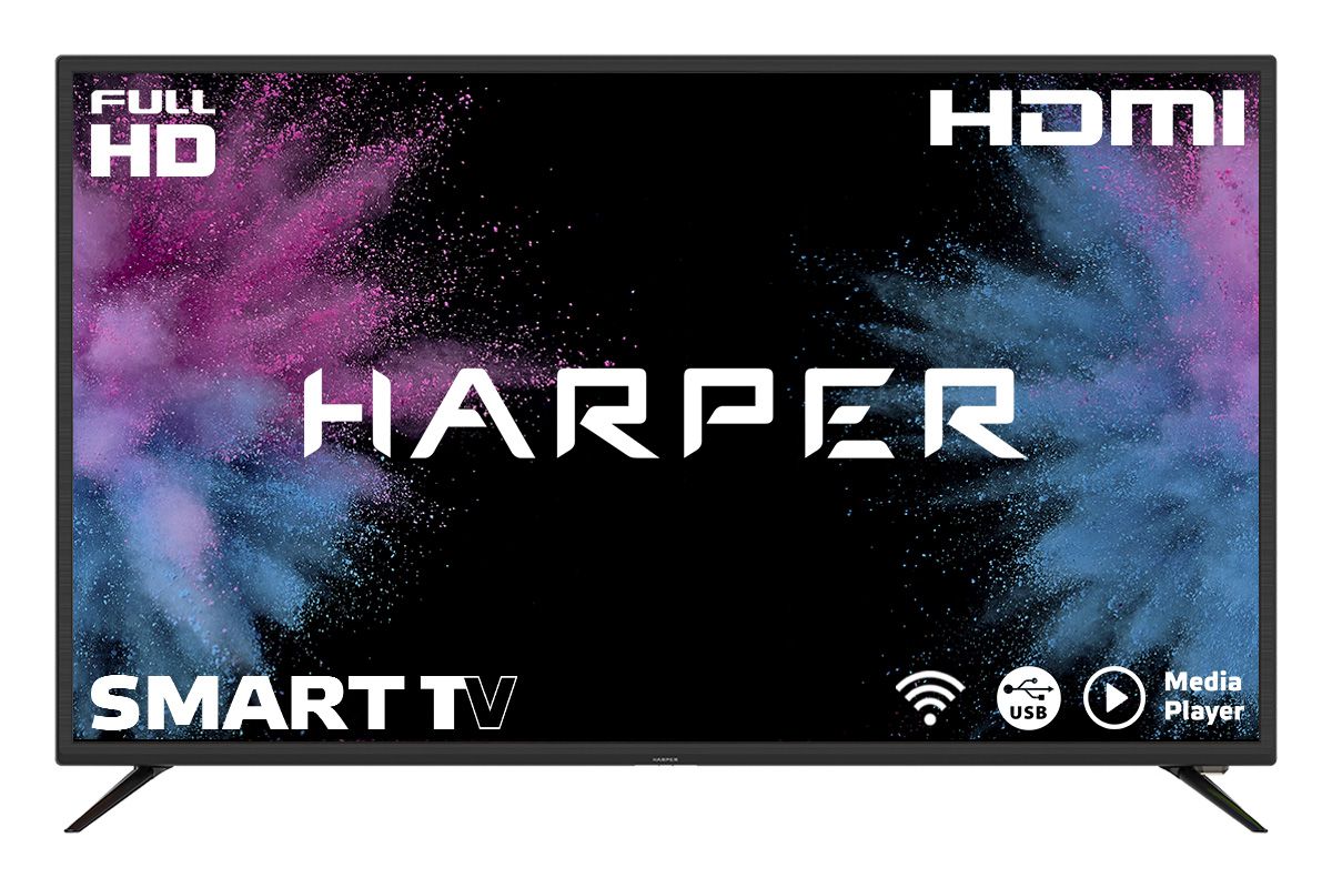 Телевизор Harper 43F690TS, 43"(109 см), FHD