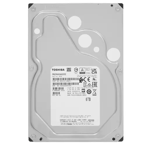 Жесткий диск Toshiba 6 ТБ (MG08ADA600E)