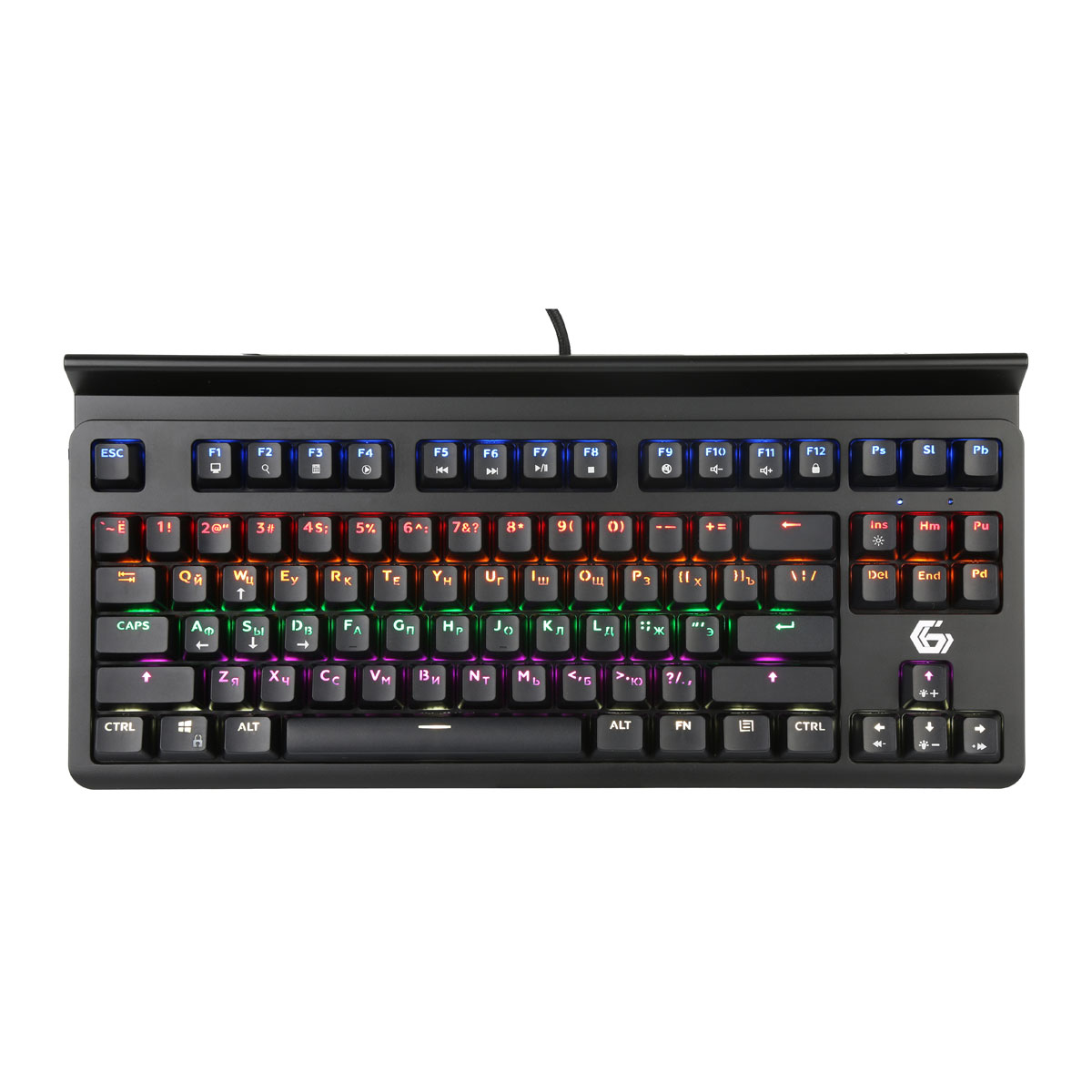 Проводная игровая клавиатура Gembird KB-G520L Black