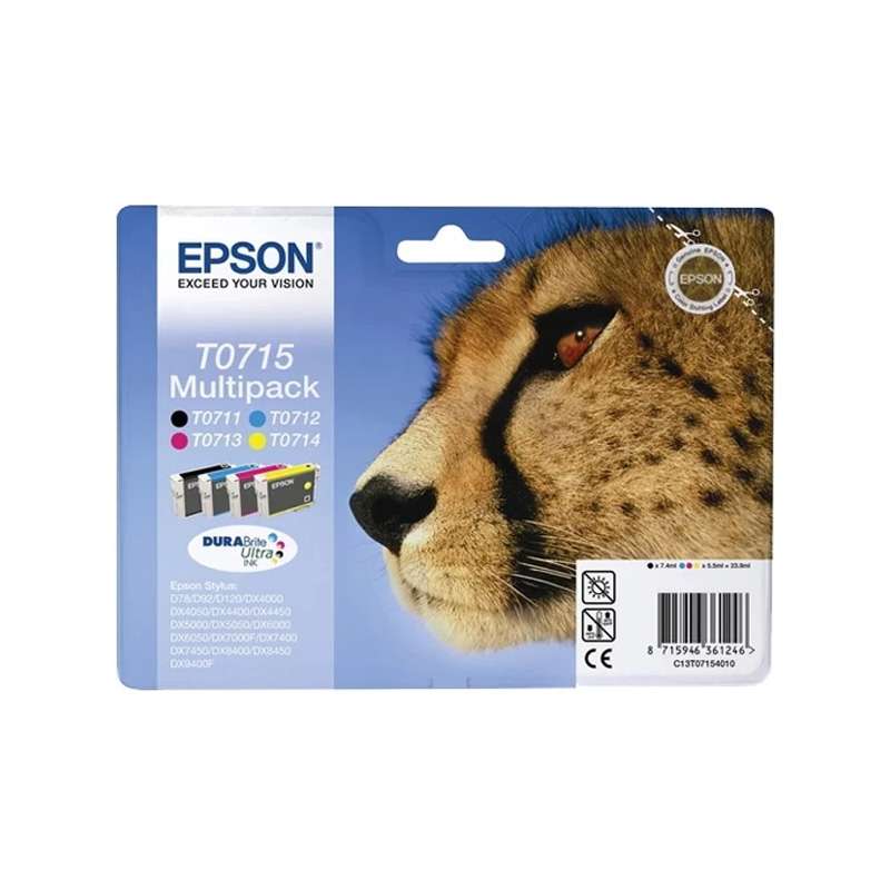 Набор картриджей Epson Multipack T0715 C13T07154010