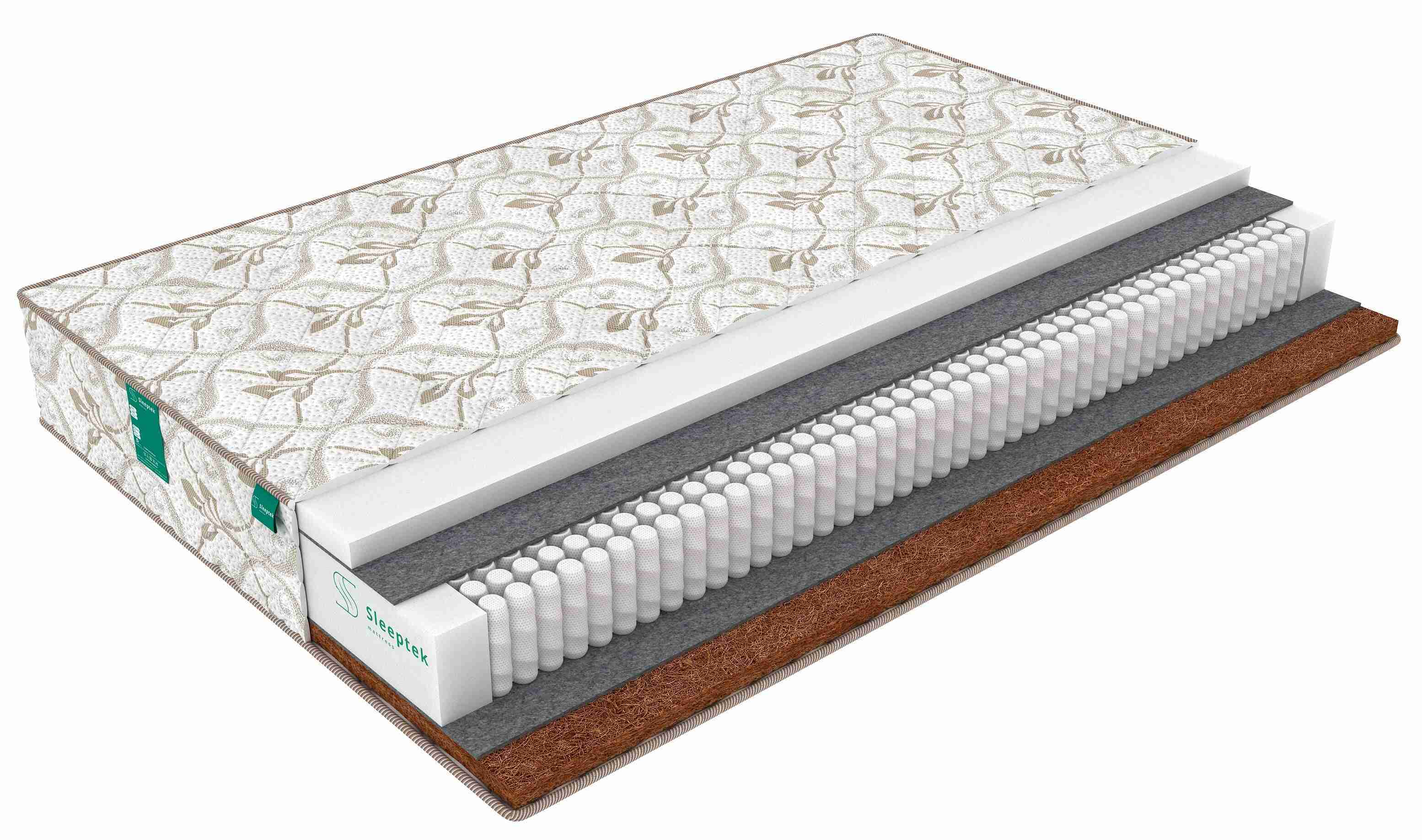 Матрас пружинный Sleeptek Perfect Foam Cocos/brdmtr464699 175х200