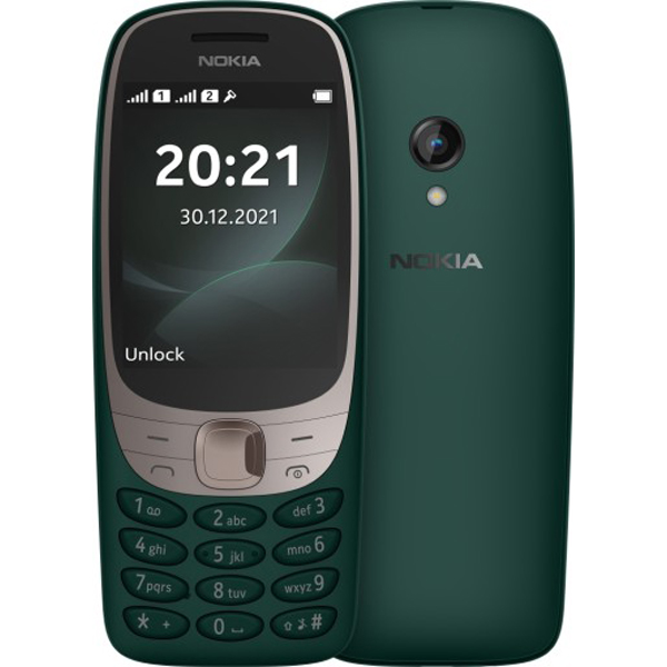 Мобильный телефон Nokia 6310 DS Green (TA-1400)(NOK-16POSE01A08)