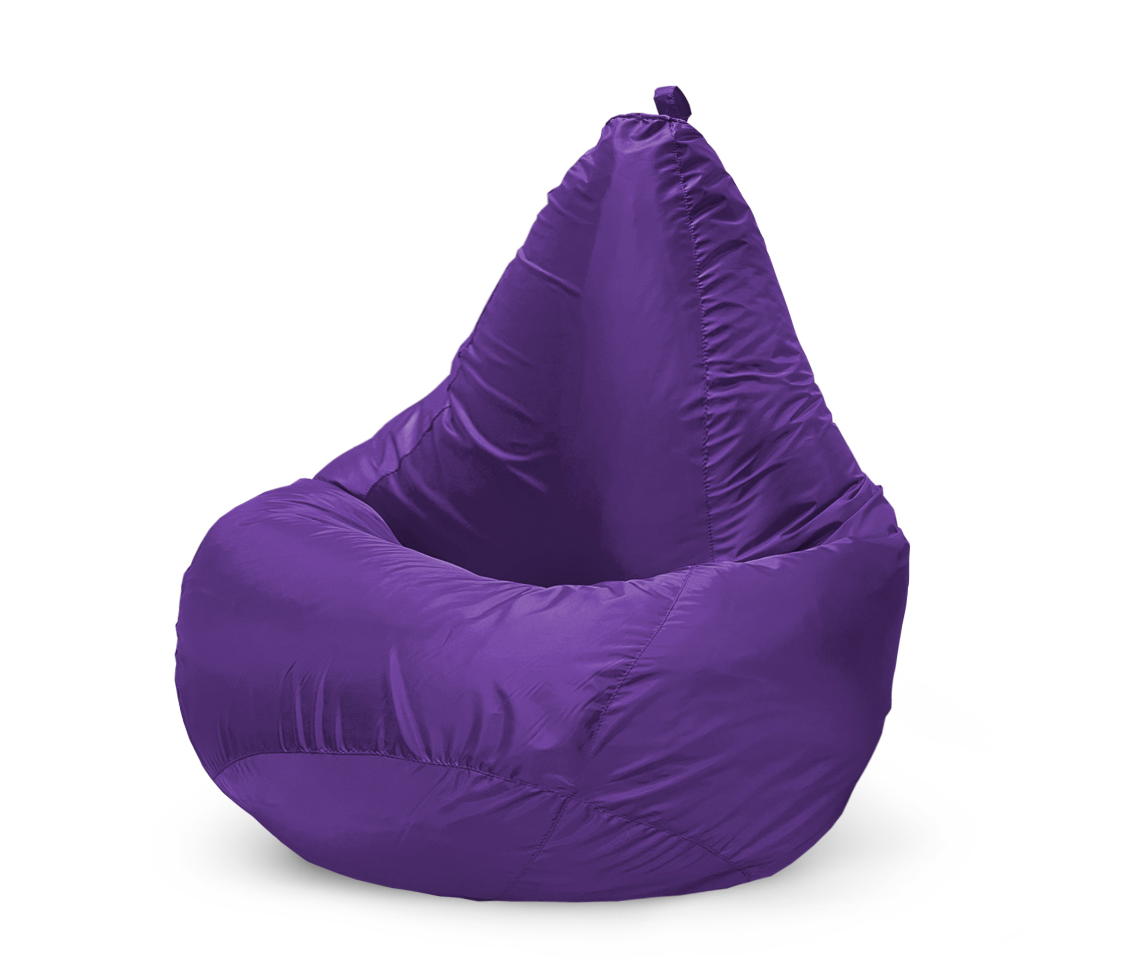 Кресло-мешок ONPUFF пуфик груша, размер XXXL, фиолетовый оксфорд