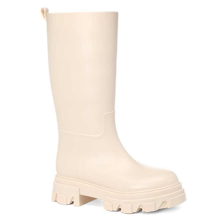 Резиновые сапоги женские Tendance TP-5445-01 бежевые 39 EU