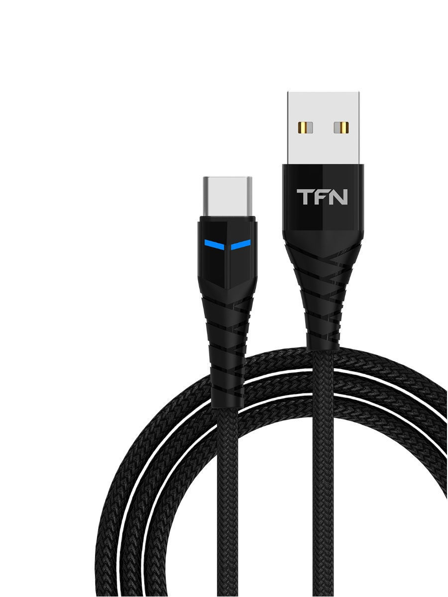 Кабель TFN microUSB 1 м Black