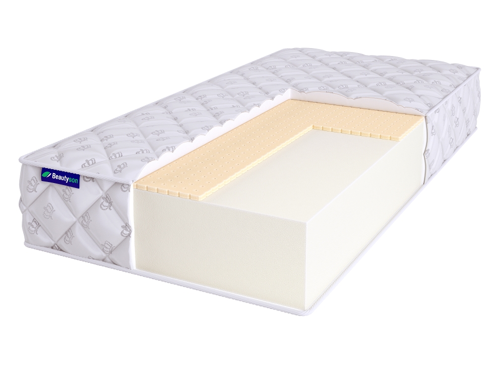 Матрас Beautyson Roll Foam 21 Latex, 140х155, 22 см, беспружинный