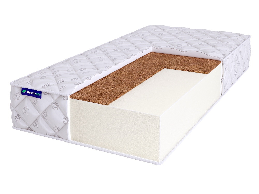 Матрас Beautyson Roll Foam 18 Cocos, 145х145, 19 см, беспружинный