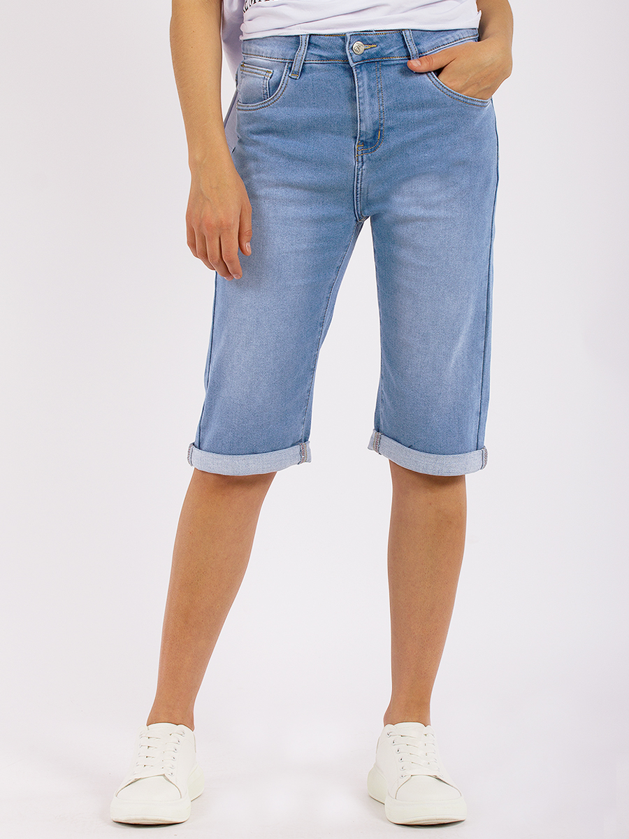Бриджи женские Fashion Jeans GD57000956 голубые 36