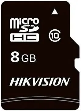 Карта памяти microSDHC 8GB Hikvision HS-TF-C1(STD)/8G/ZAZ01X00/OD (без SD адаптера)