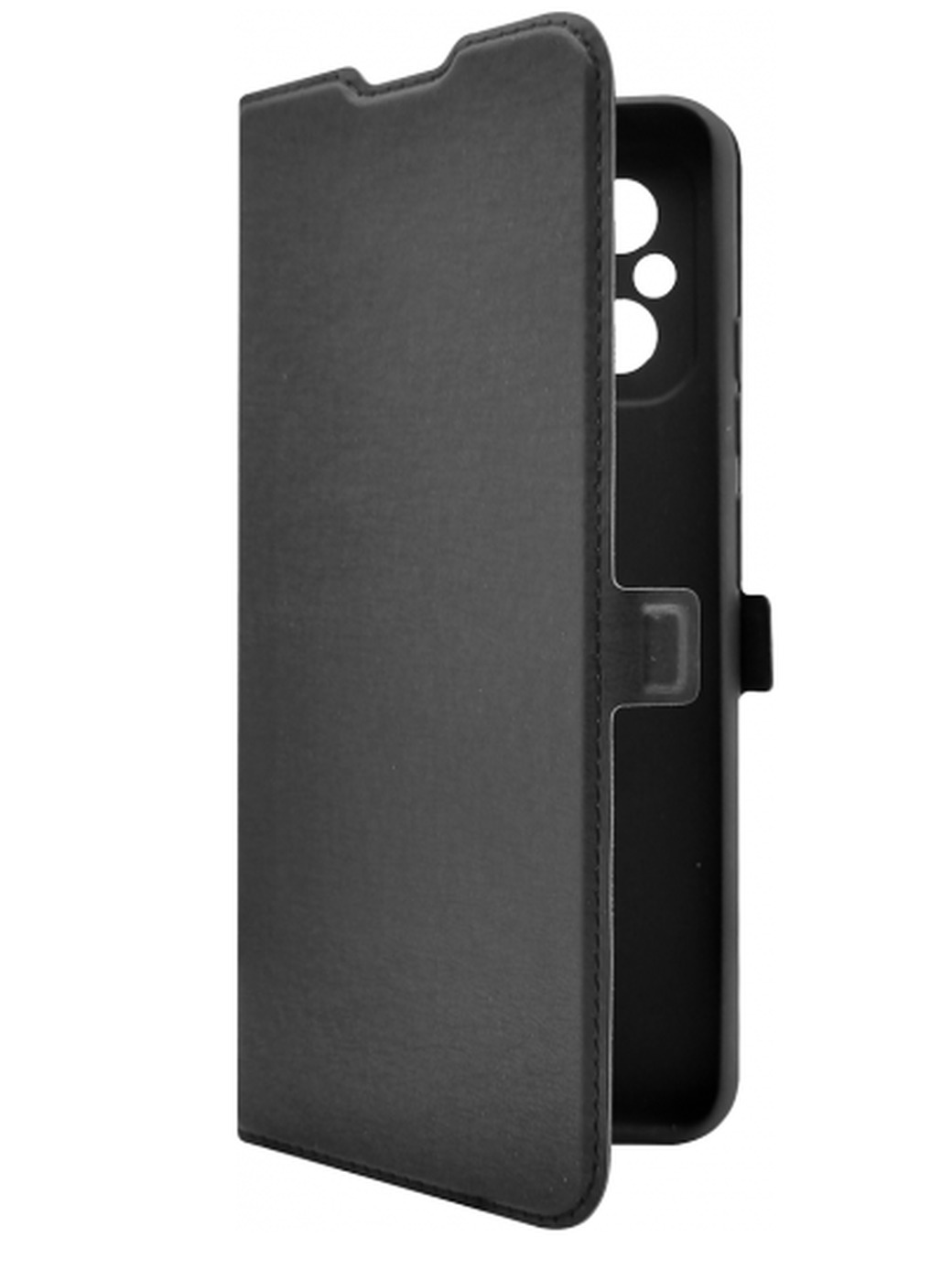 Чехол-книжка для Xiaomi Redmi 12C черный, Book Case, BoraSCO