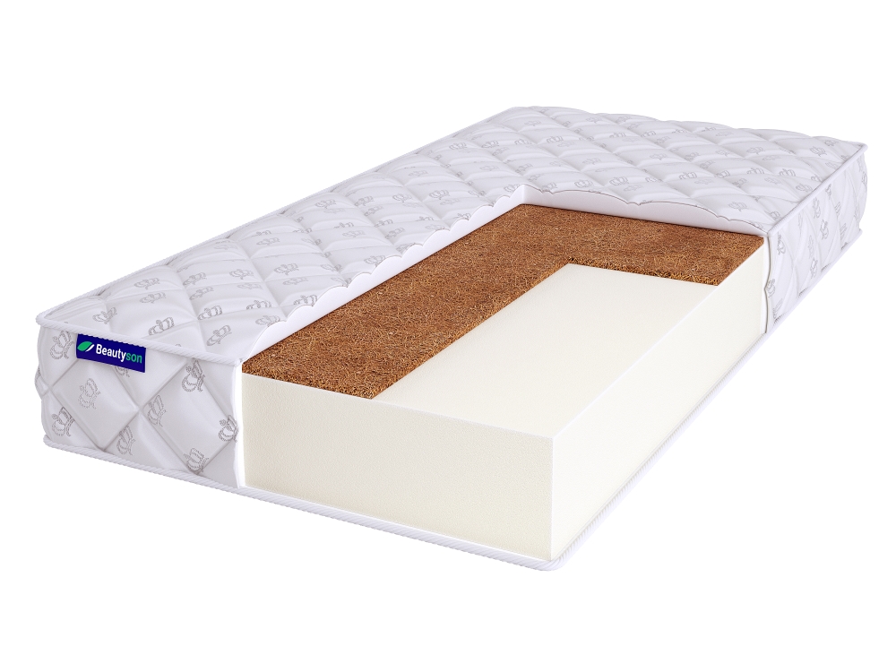 Матрас Beautyson Roll Foam 14 Cocos, 145х150, 15 см, беспружинный