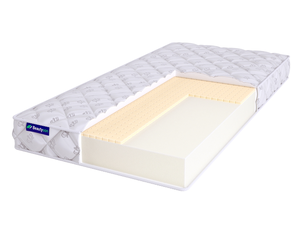 Матрас Beautyson Roll Foam 10 Latex, 140х145, 11 см, беспружинный