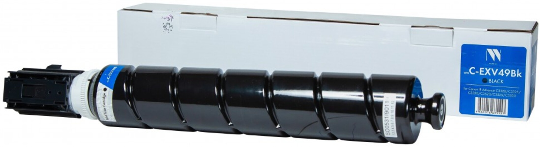 Картридж для лазерного принтера NV PRINT (NV-CEXV49BKSK) черный, совместимый