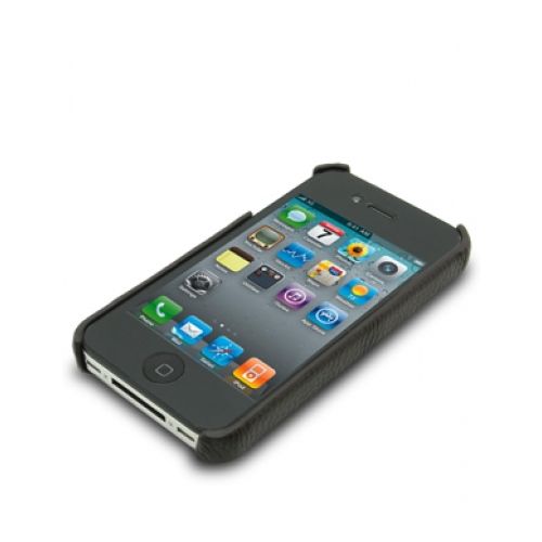 Чехол кожаный Melkco для Apple iPhone 4/4S/коричневый