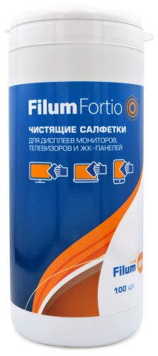 Чистящее средство для экранов Filum Fortio CLN100-ICD 100 шт