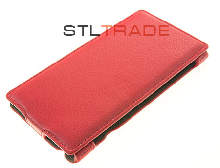 Чехол-книжка STL light для Sony Xperia T3 красный