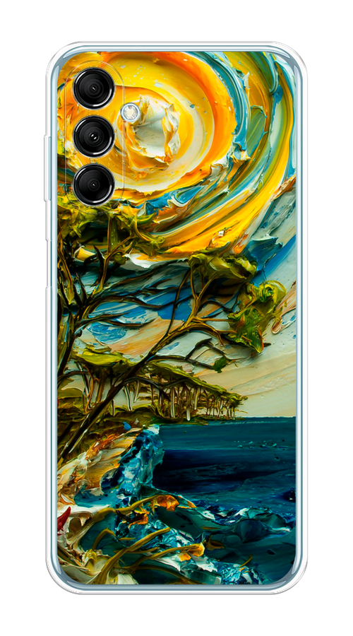 Чехол на Samsung Galaxy M14 5G "Солнце живопись"