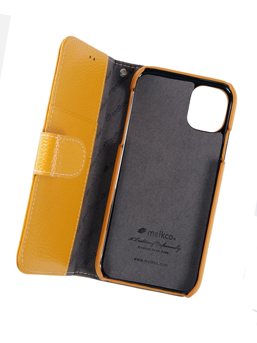 Чехол Melkco Wallet Book Type для Apple iPhone 11 Yellow