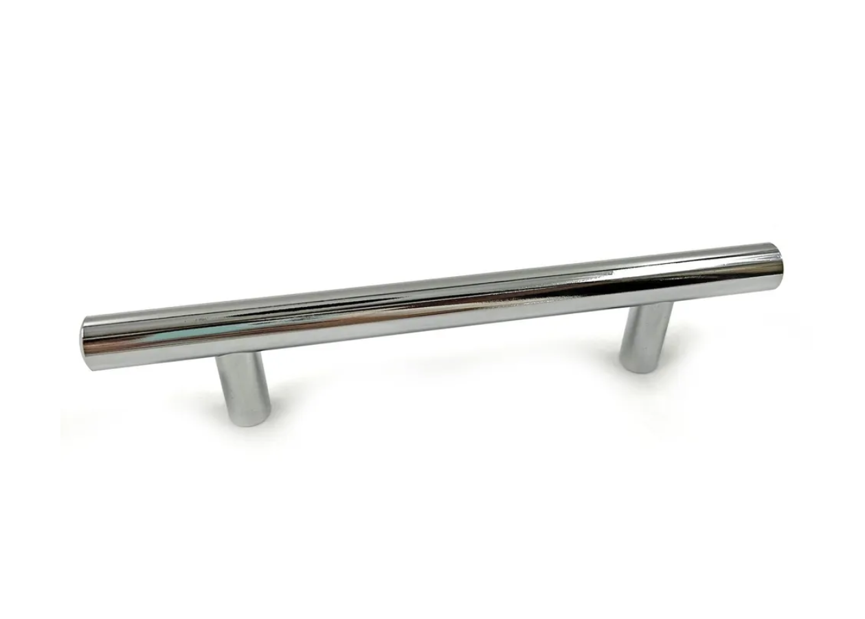 Мебельная ручка-рейлинг 320/400, металл, хром, 2 шт
