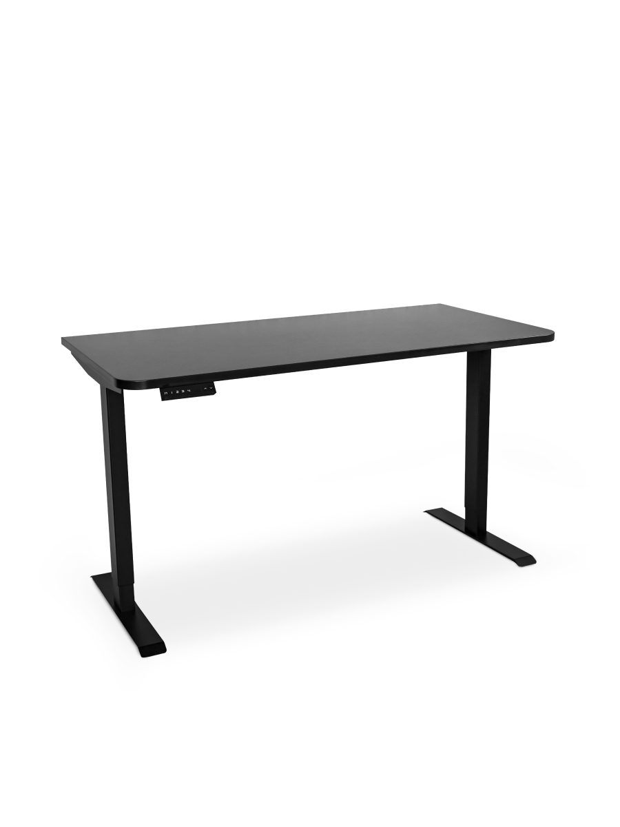 Геймерский игровой стол с электроприводом LuxAlto, Черный 160x70x2.5см, 34149