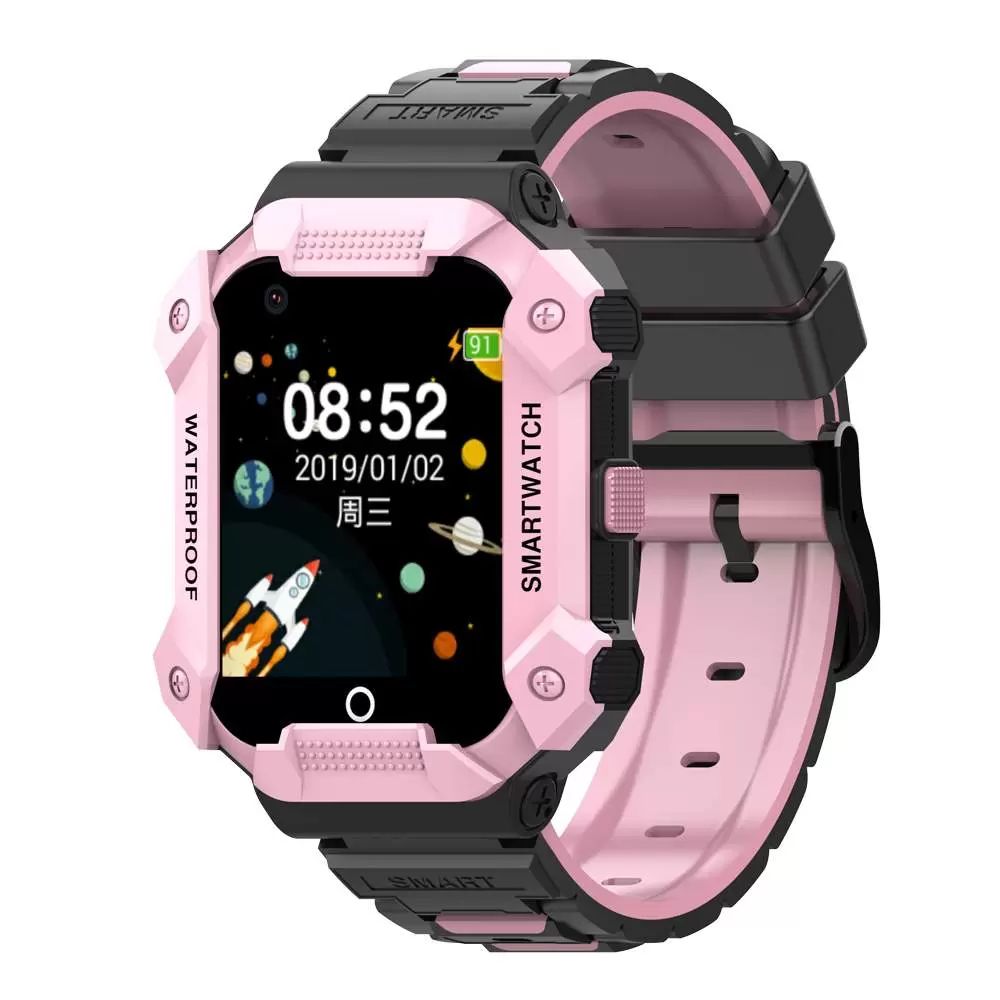 Смарт-часы Smart Baby Watch Wonlex CT13 розовые