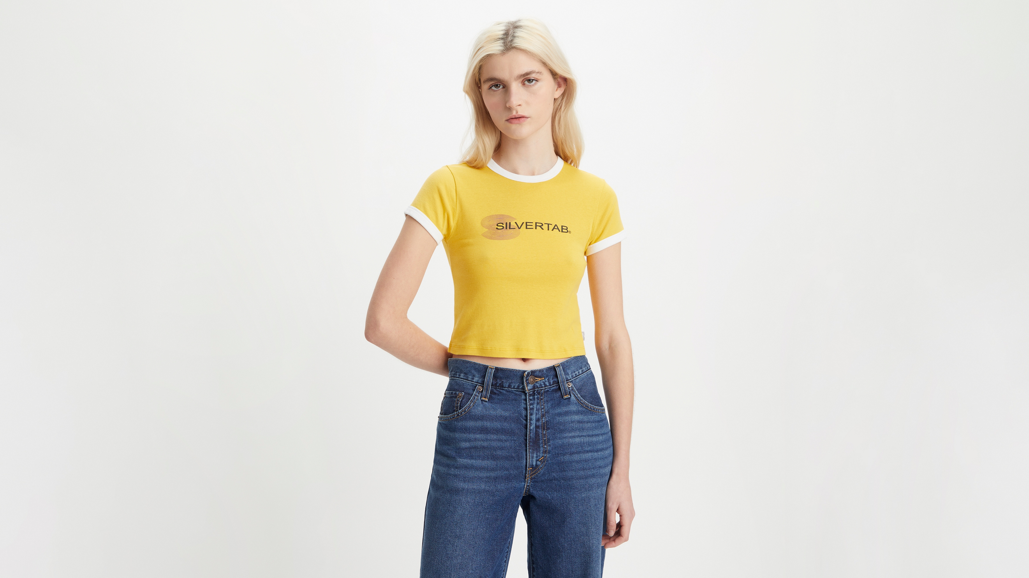 Футболка женская Levi's A3523-0030 желтая S