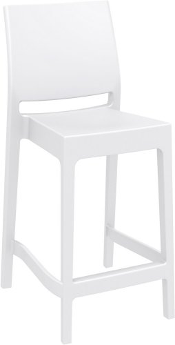 Полубарный стул ReeHouse Maya Bar 65 234/100-7004, белый