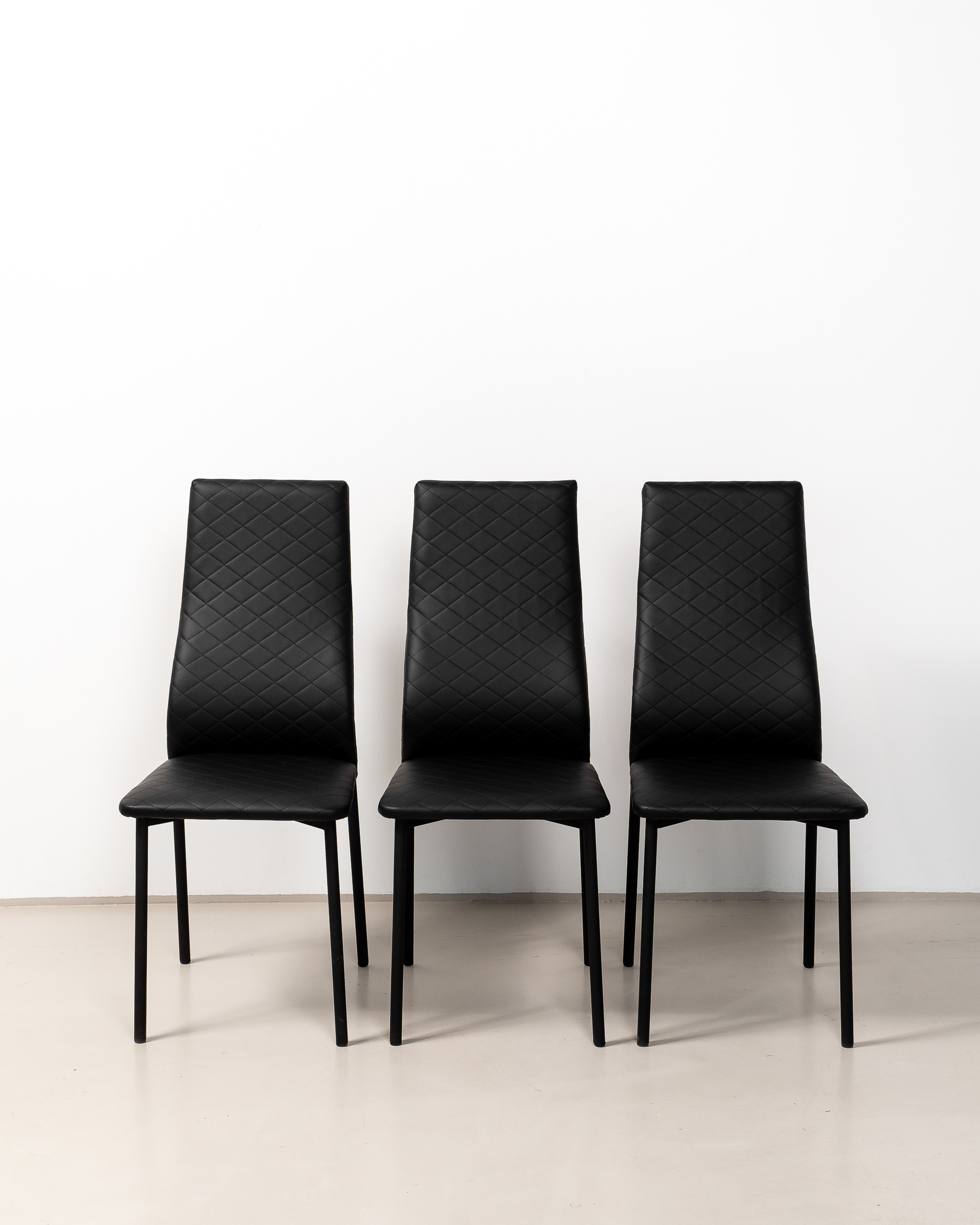 Комплект стульев для кухни SANYAK Ромб Стандарт, Черный, 3 шт