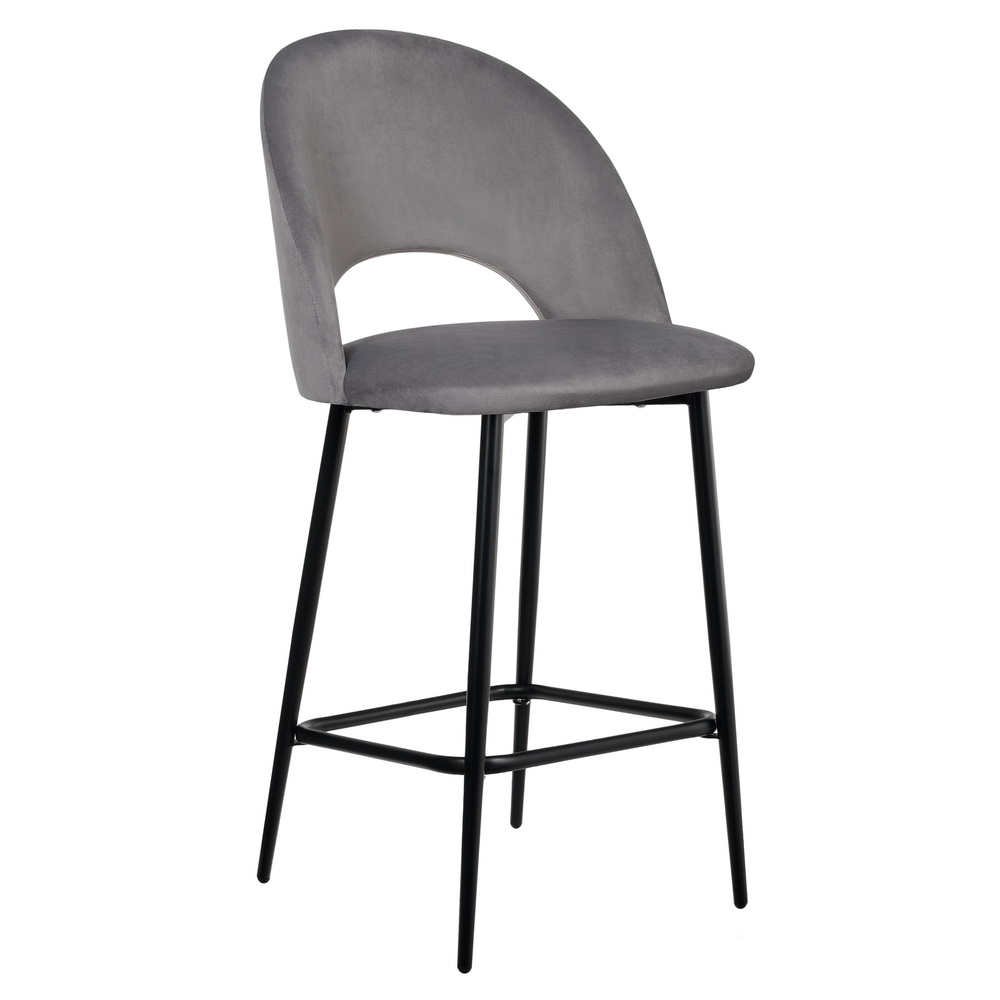 Полубарный стул Bradex Leo RF 0049, темно-серый